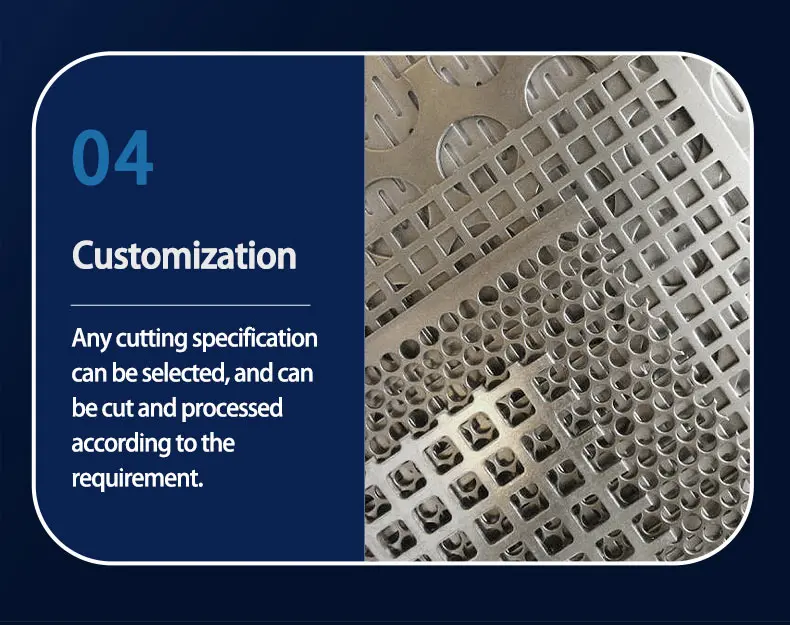 Perforated Metal Mesh Sheet Sheets Stainless Steel Decorative ...