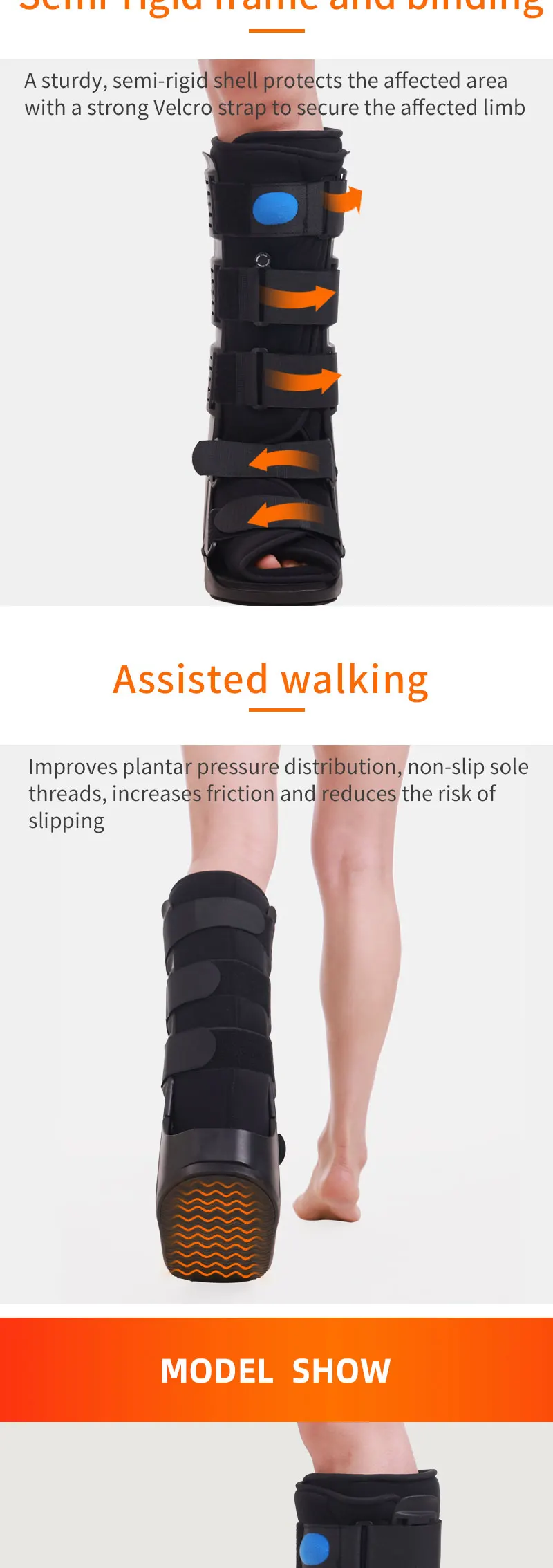 Orthopedic Inflatable Walker Boots Walking Boot Orthopedic CAM Air ...
