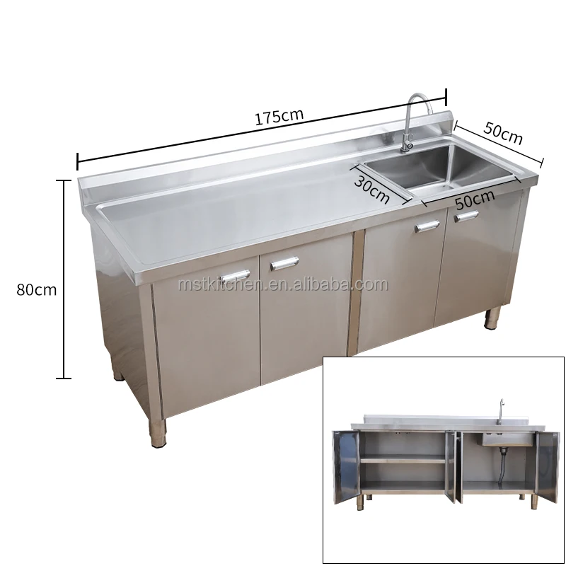304 Stainless Steel Kitchen Sink Cabinet Sinks - Cheap & Durable