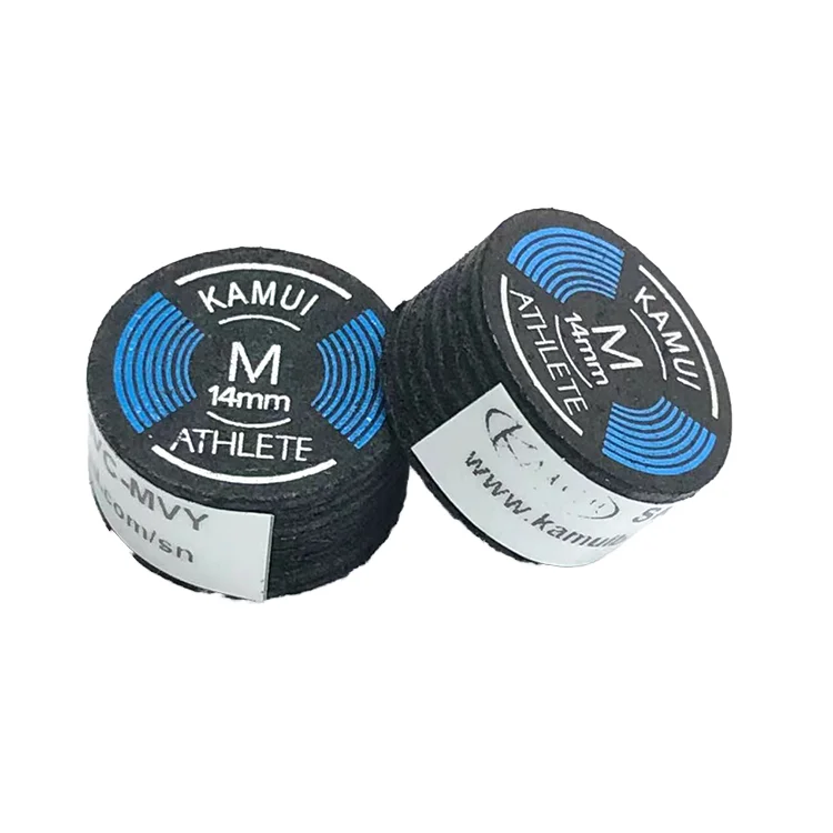 High End 14mm Black Kamui Tips Athlete Pool Cue Stick Accessories 8 ...