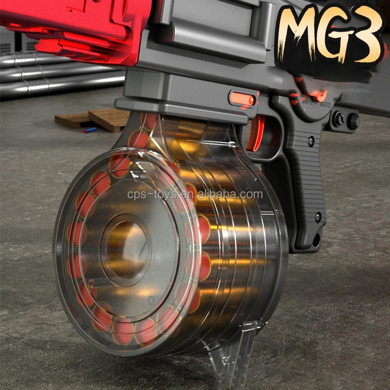 MG3 Electric Shell Ejecting Foam Blasters for Kids