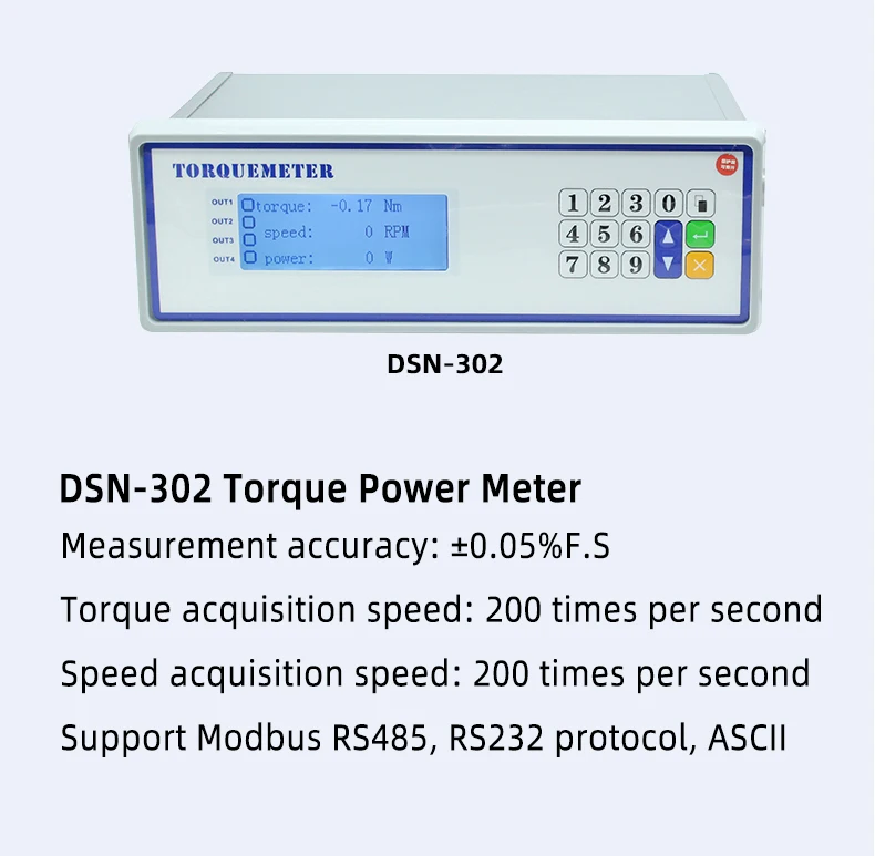 Motor Tester - Large Capacity Torque Dynamometer for Industry