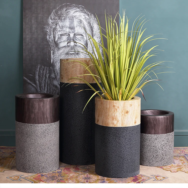 Modern Indoor Home Decor Flower Pot,Tall Fiberglass Pots For Plants ...