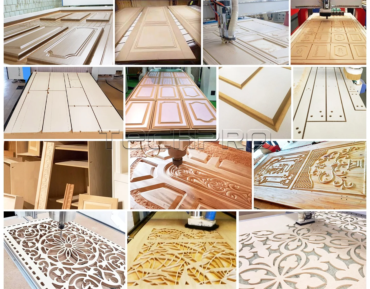 Techpro Furniture Cabinet Making Machine - CNC Wood Router