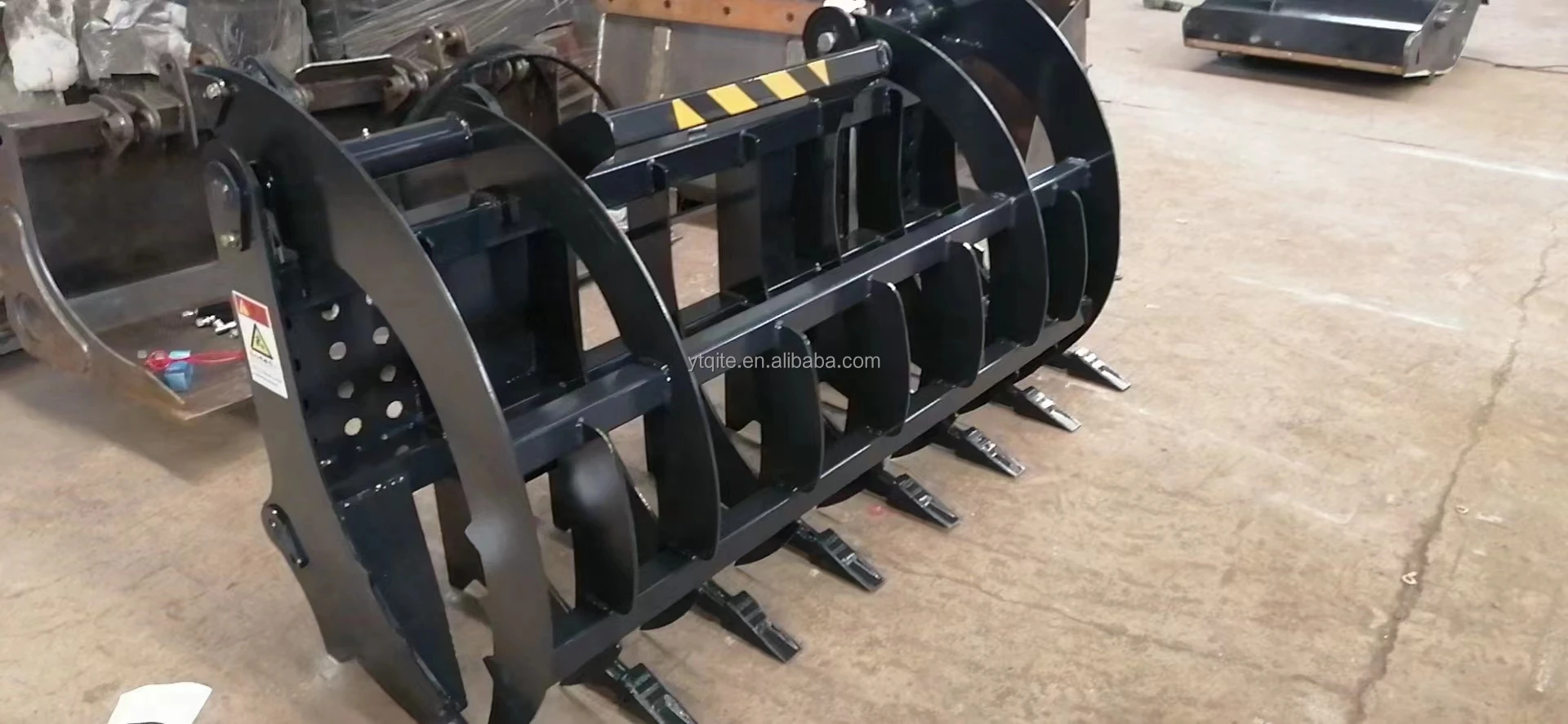 Gite Skid Stere Root Rake Grapple Bucket| Alibaba.com