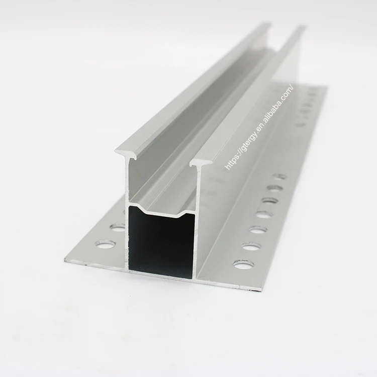 Fittable Aluminum Rail Solar Earthing Clips Light Weight Solar ...