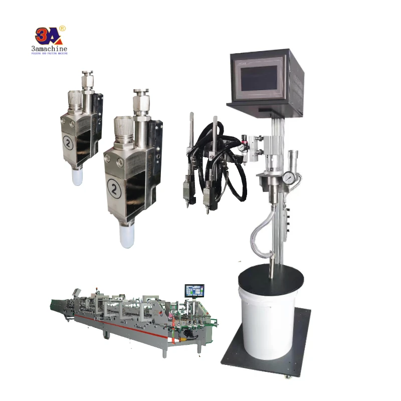 Gluing Machine - Efficient Cold Glue System for Point or Line Spray