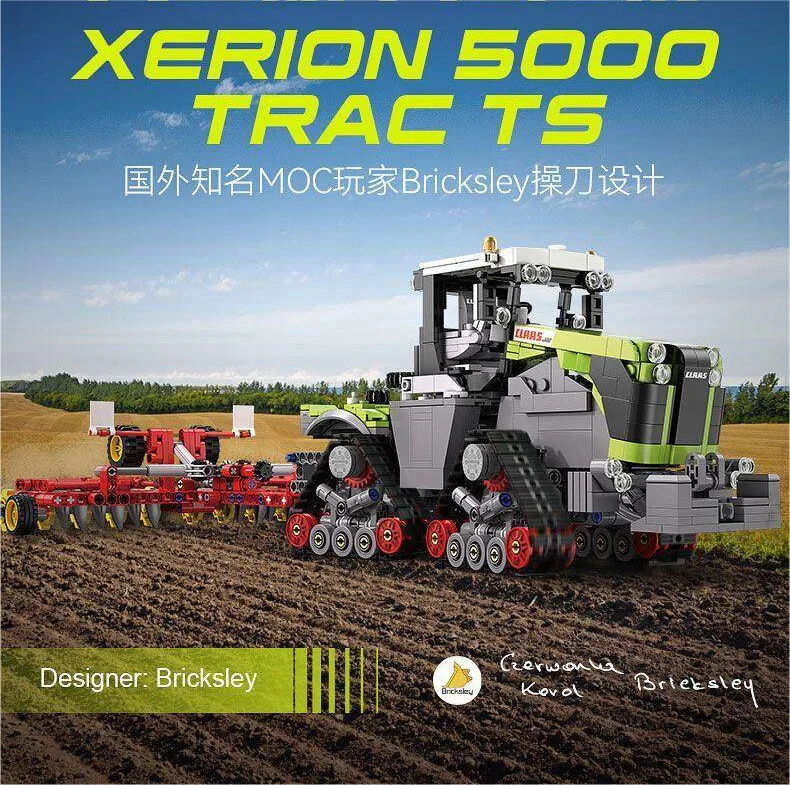 2024 Cada Technic Crawler Tractor Farmer Monster Level Claas Xerion ...
