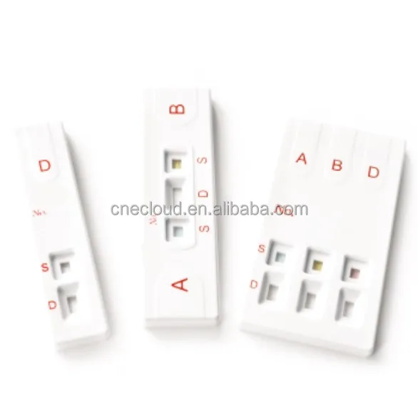 Accurate 100% Sensitive ABO & Rhd Blood Grouping Test Kit