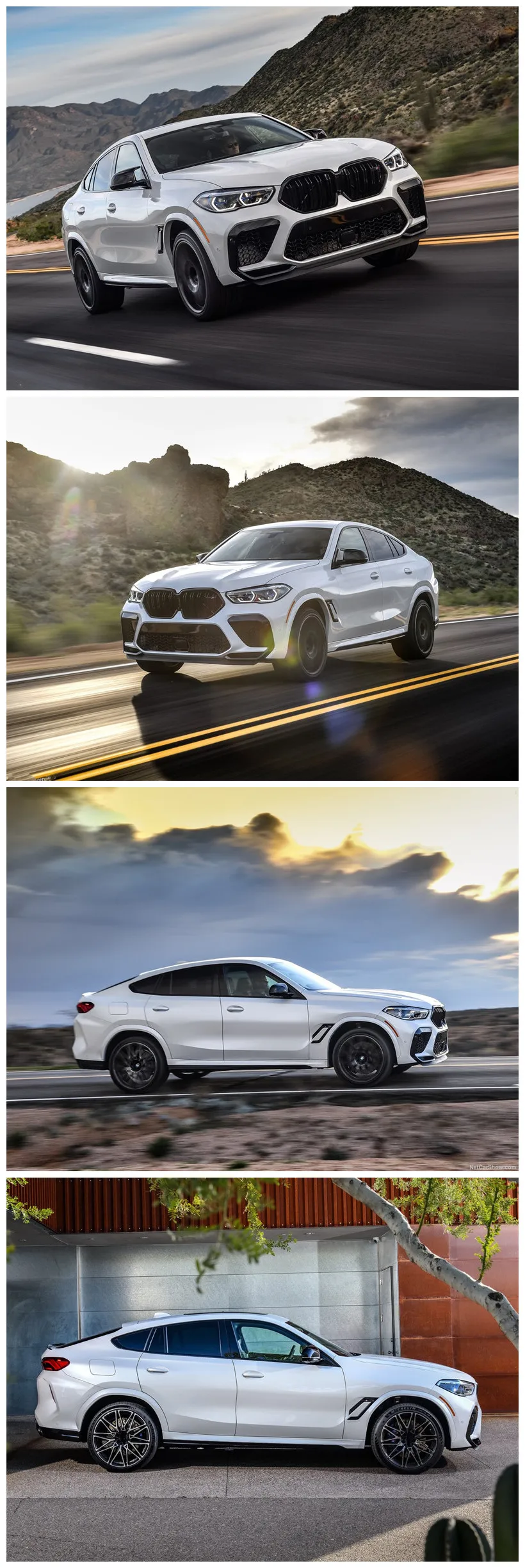 Auto Parts Body Kit X6m Style Front Rear Bumper Side Skirts For Bmw X6 ...