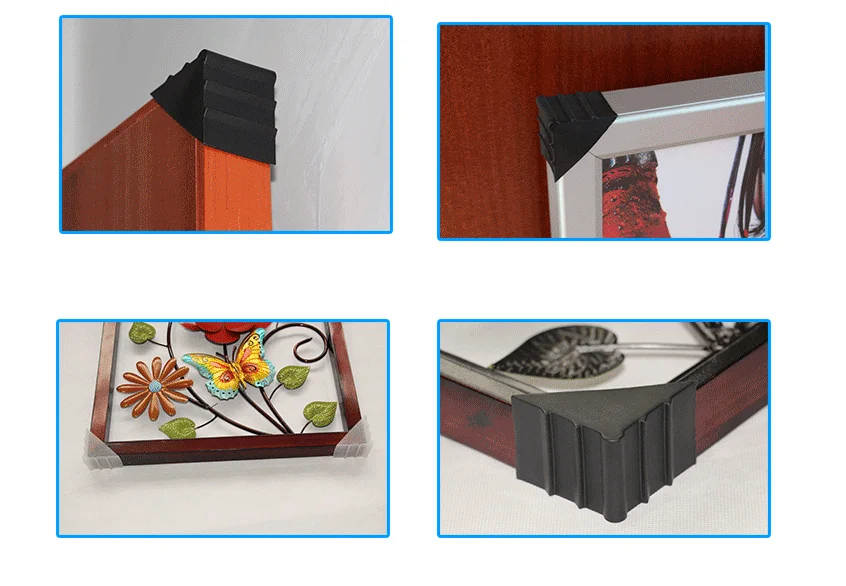 Plastic Corner Protectors Shape Triple-cornered Glass Corner| Alibaba.com