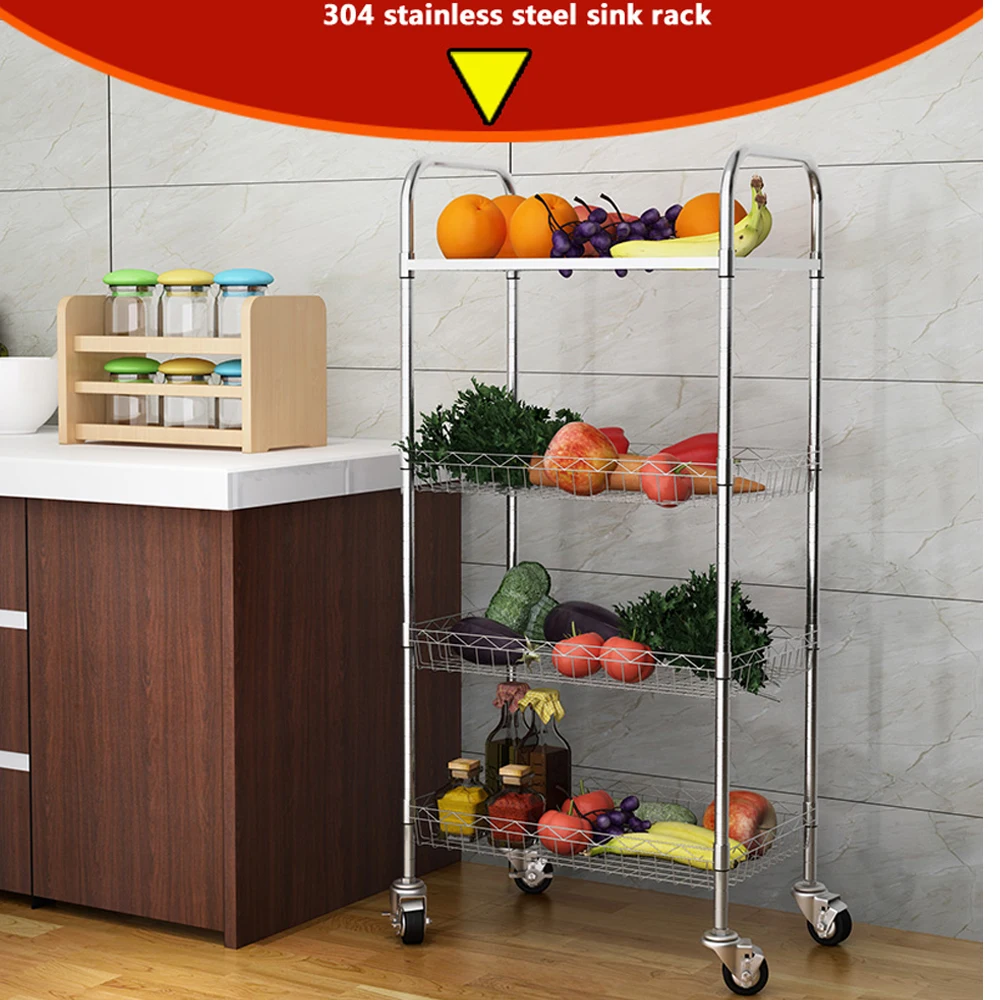 Restaurant Adjustable Kitchen Stainless Steel Storage Wire Shelving ...
