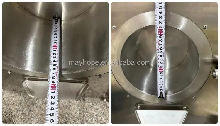 MAYJESSIE Table Top Batch Freezer/gelato Machine/hard Ice Cream Machine ...