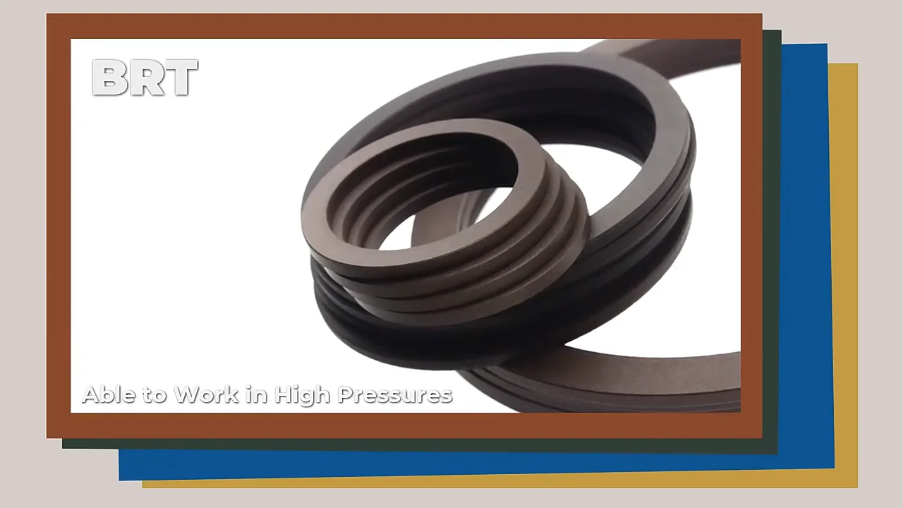 High Quality Ptfe Bronzed Backup Ring Brt Standard Gasket Ring For ...