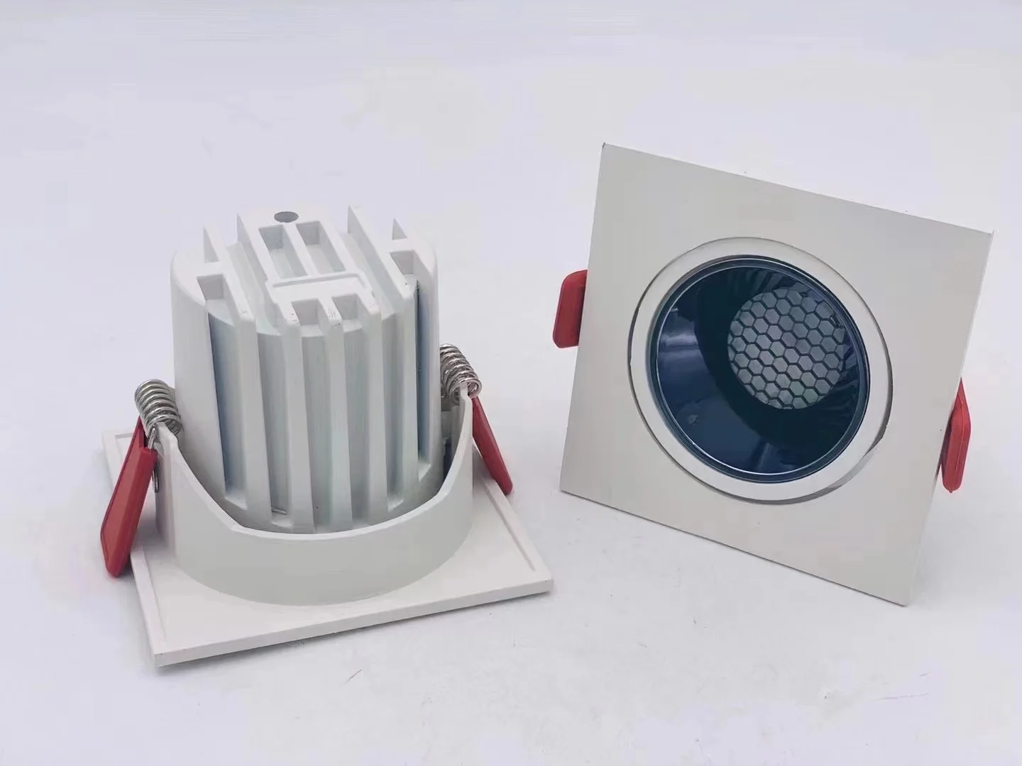 Single/double Head Led Recessed Ceiling Downlight 24w 7w Led Downlight ...