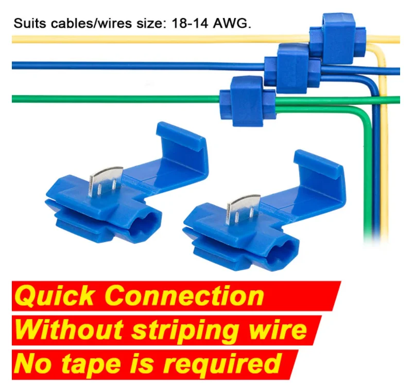 Automotive Wire Connectors Scotch Lock Quick Splice Wire Connectors ...