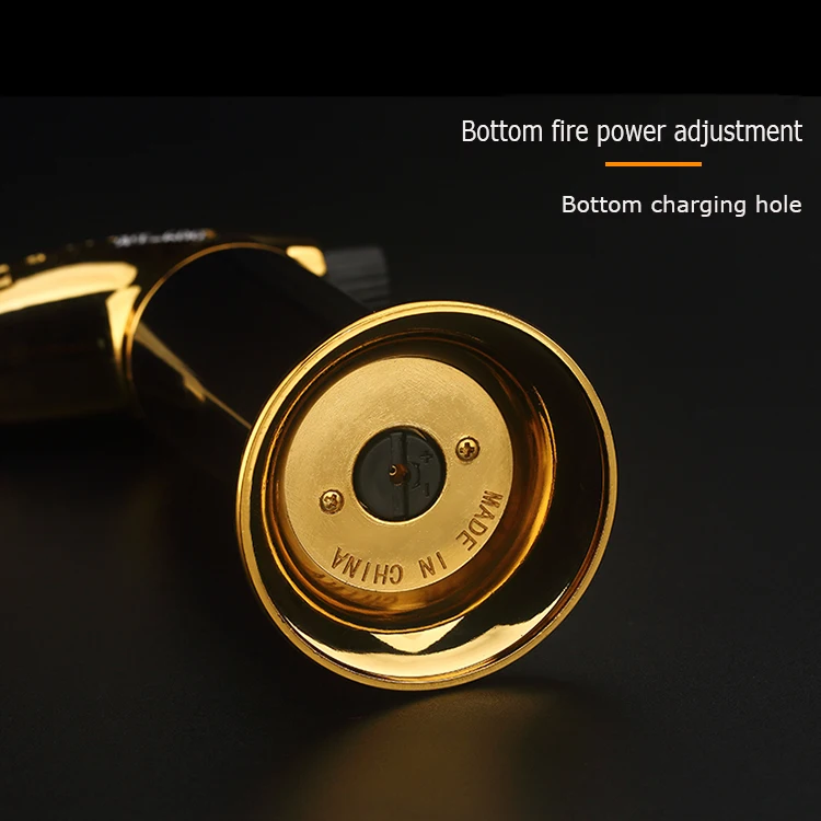 Alibaba.com: Refillable jet flame torch lighter with safety lock and ...