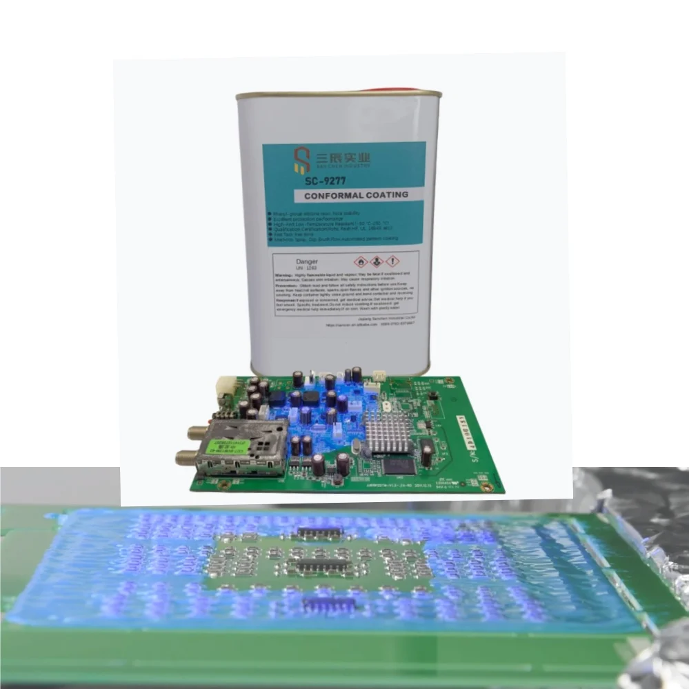 colorless spraying polyurethane resin conformal coating paint for PCB ...