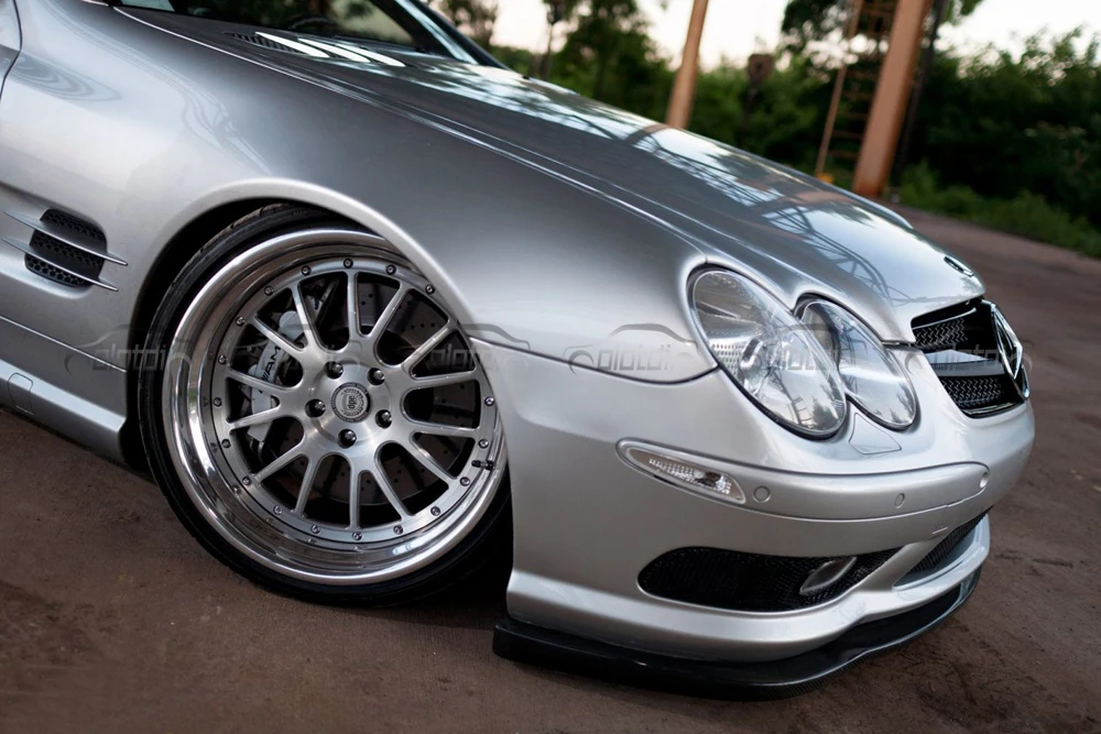 Car Accessories Front Bumper Lip Chin Spoiler for Mercedes-Benz SL R230 ...