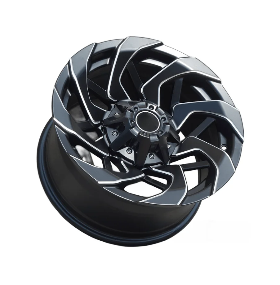 Multi Column Internal Concavity Black Car Wheel Hub 15 16 17 Inch 6 ...