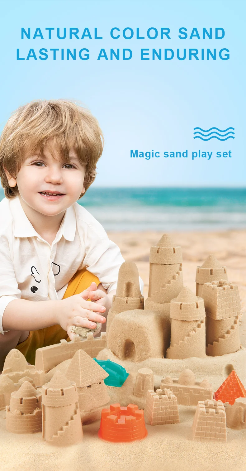 Mideer MD4134 Magic Sand Play Set - Super Soft Kinetic Sand