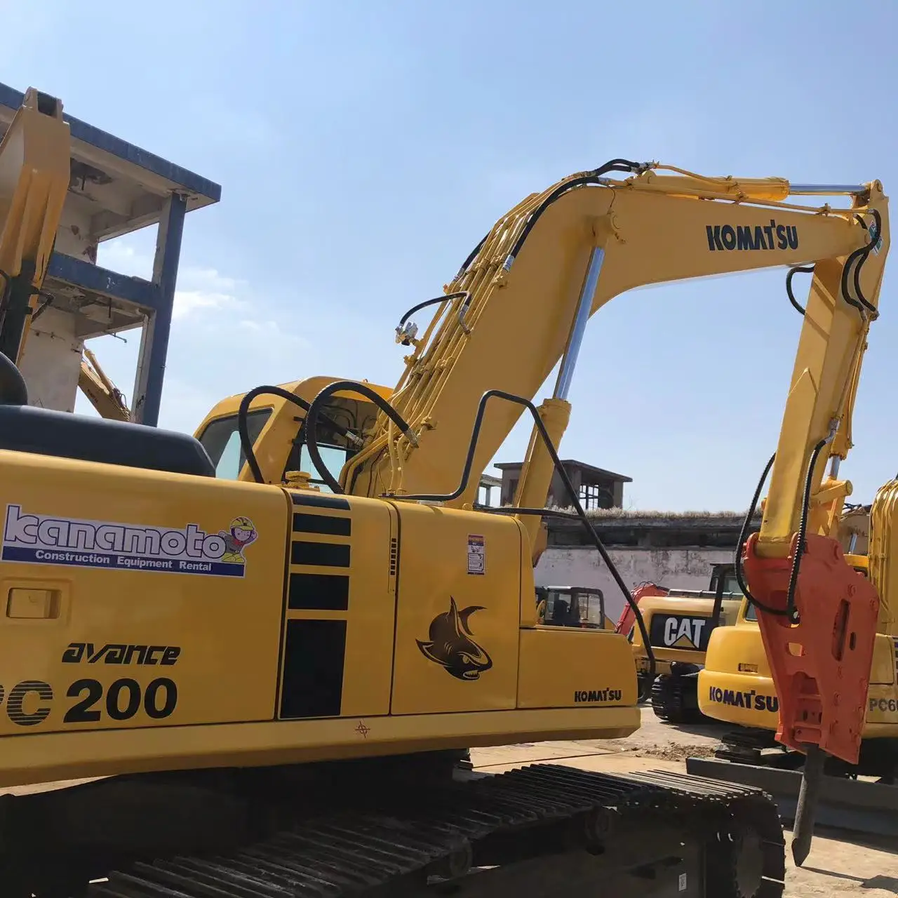 Japan Original Import Automation Design Function Used Komatsu Excavator ...