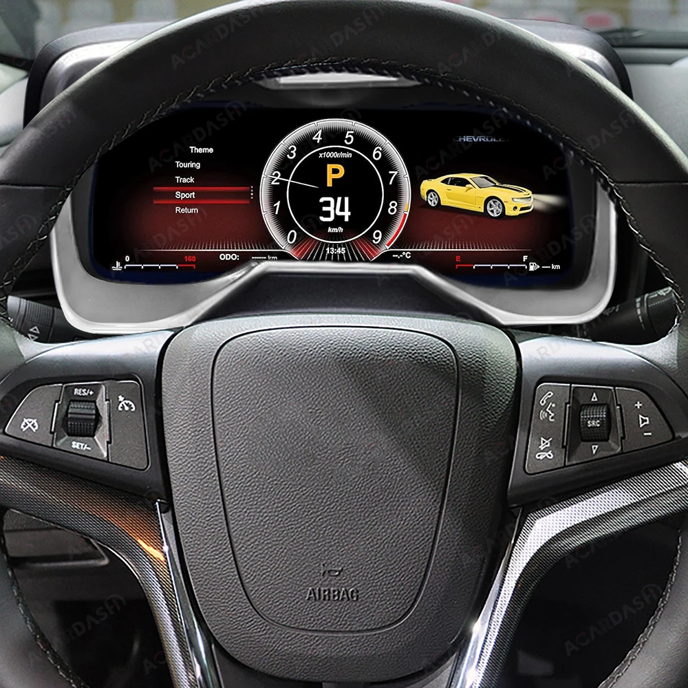 Acardash Gen 5th LCD Dashboard for Chevrolet Camaro 2010-2015