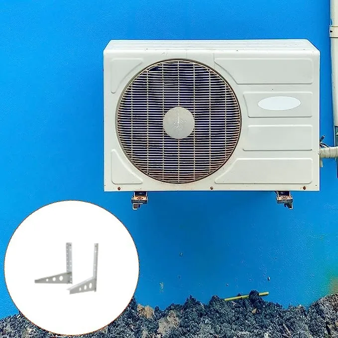 Outdoor Wall Mounting Condenser Brackets For 9000-36000 Btu Support ...