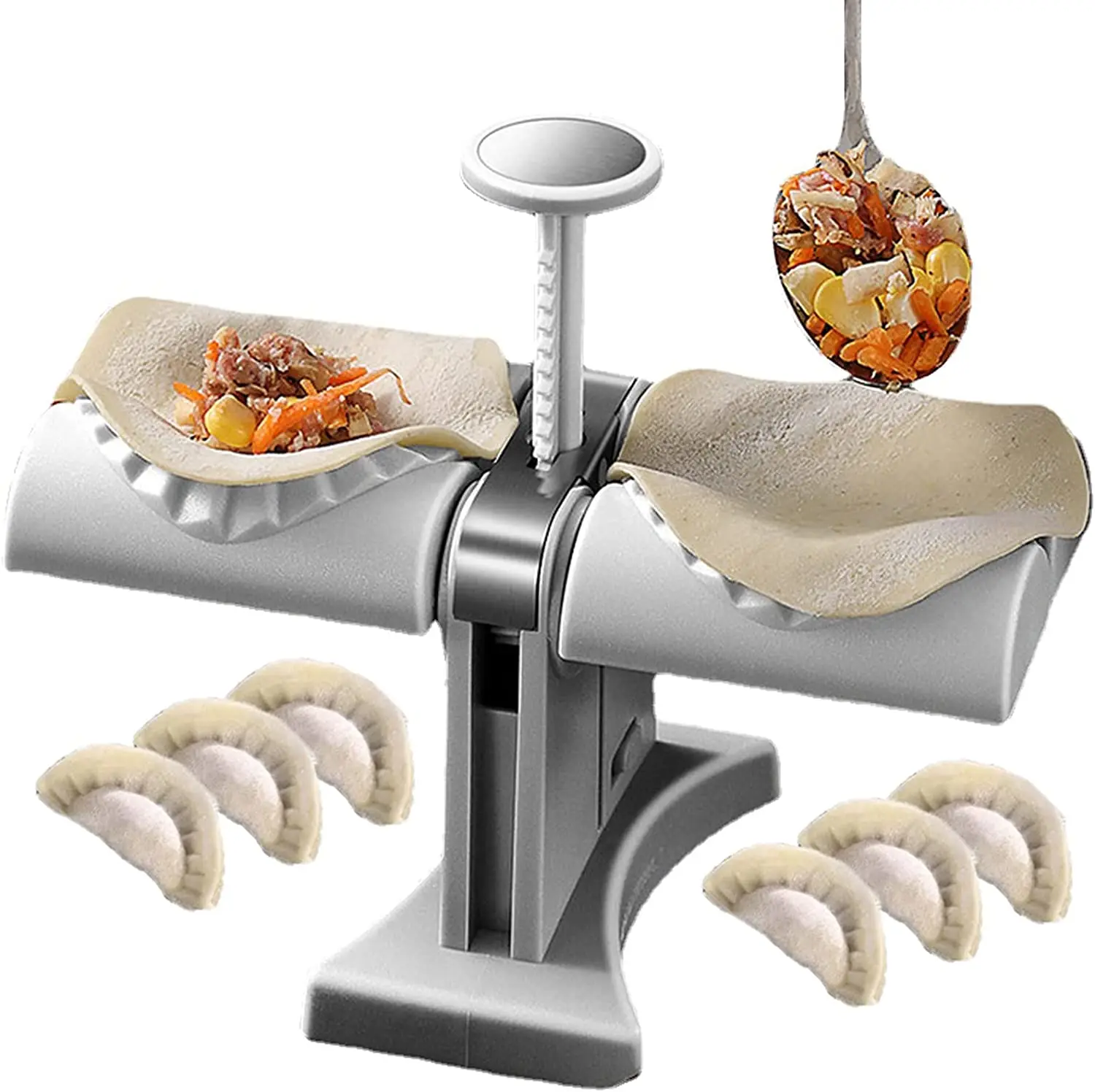 Manual Dumpling Maker - Efficient and Durable Artifact