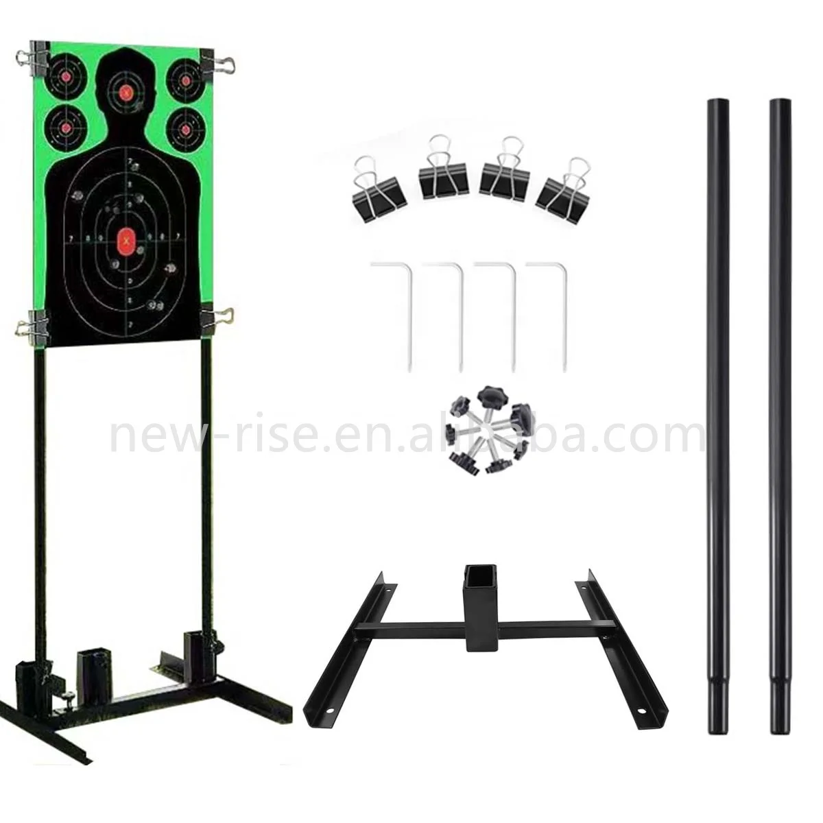 Outdoor Adjustable Paper Shooting Target Stand Durable Paper Target ...