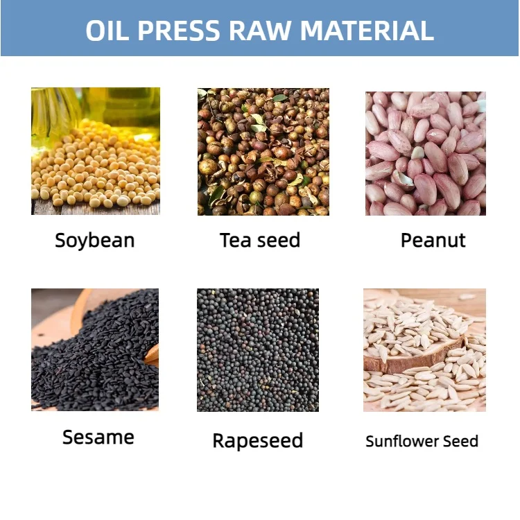 Plant Seed Extractor Industrial Refining Farm - Use Integrated Oil ...