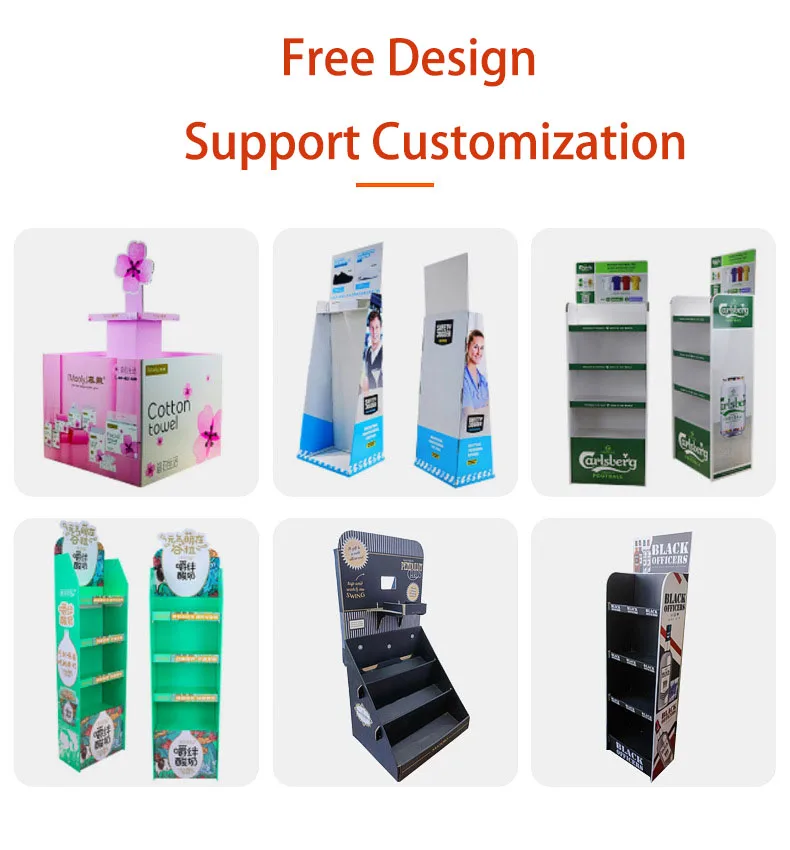 Retail Tear Away Shipper Custom Corrugated Counter Top Paper Pdq Shelf ...