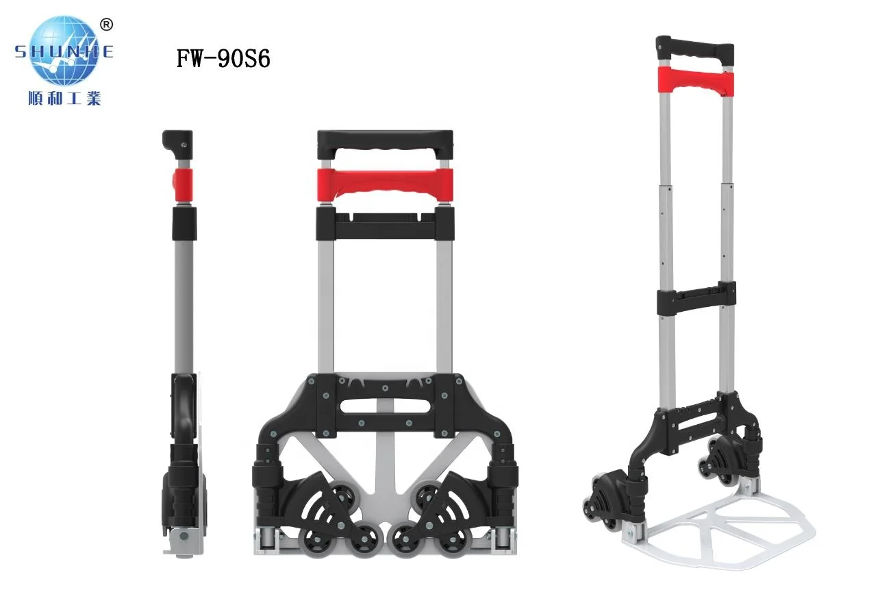 Aluminium Folding Hand Truck Lightweight Climbing Hand Carts - Buy Hand ...