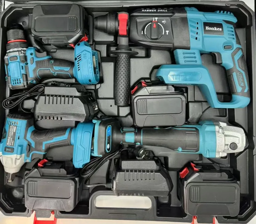 Professional Cordless Rechargeable Electric Power Tool Set Hot Sale ...