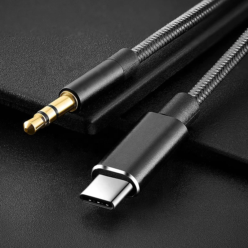 Type-c Usb-c To 3.5mm Male Audio Jack Aux Cable Usb C To Auxiliary ...
