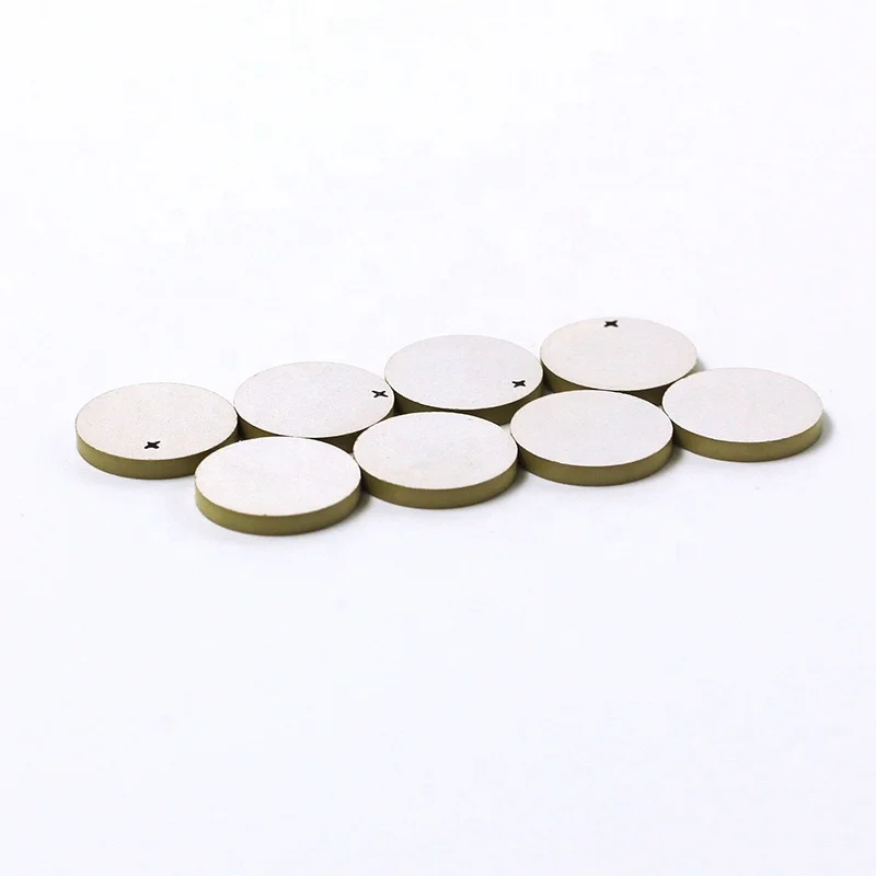Piezo Sensor Ceramic Element Piezoelectric Ceramics For Ultrasonic Flow ...
