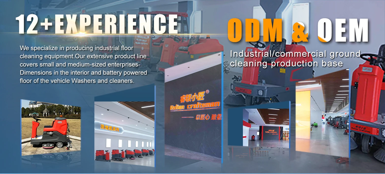 Factory Cleaner Automatic Industrial Big Capacity Cleaning Machine Ride ...