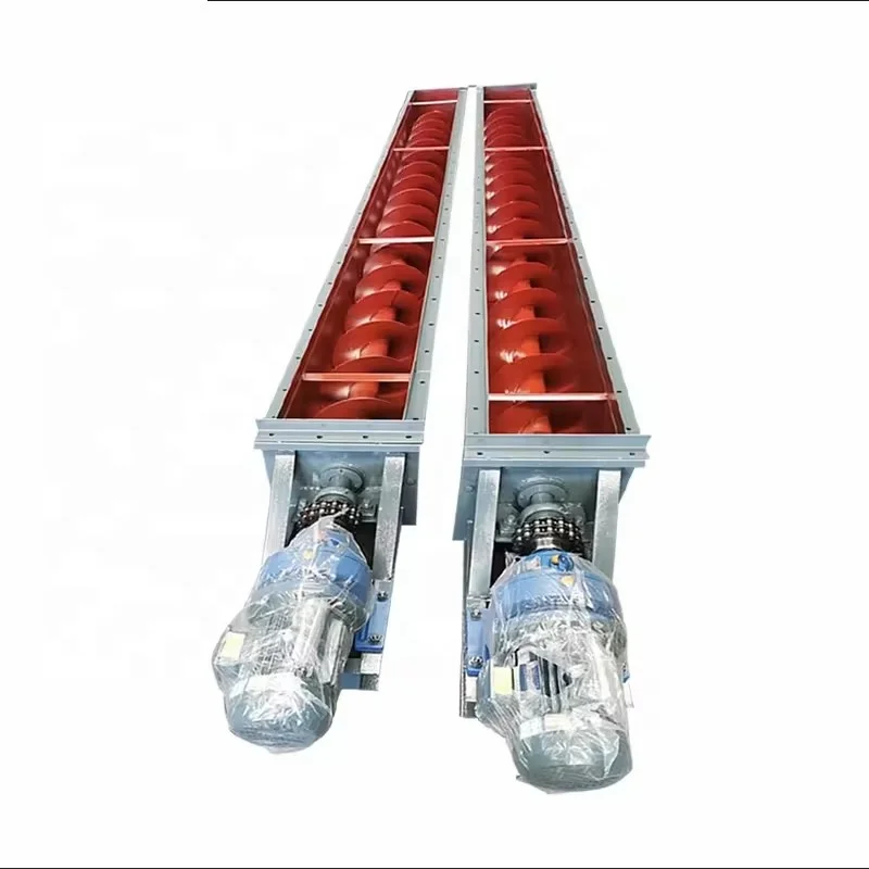 Cooling Screw Jacket Cooling Screw Conveyor System For Hot Silica Sand ...