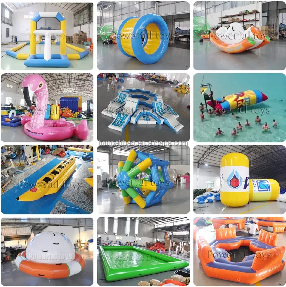 Inflatable Floating Island Platform bar Beach bar Bana Inflatable Aqua ...