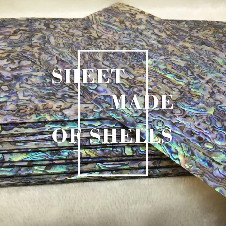 Dyed Color Shell Sheet Abalone Sea Shell Paper - Love Theme