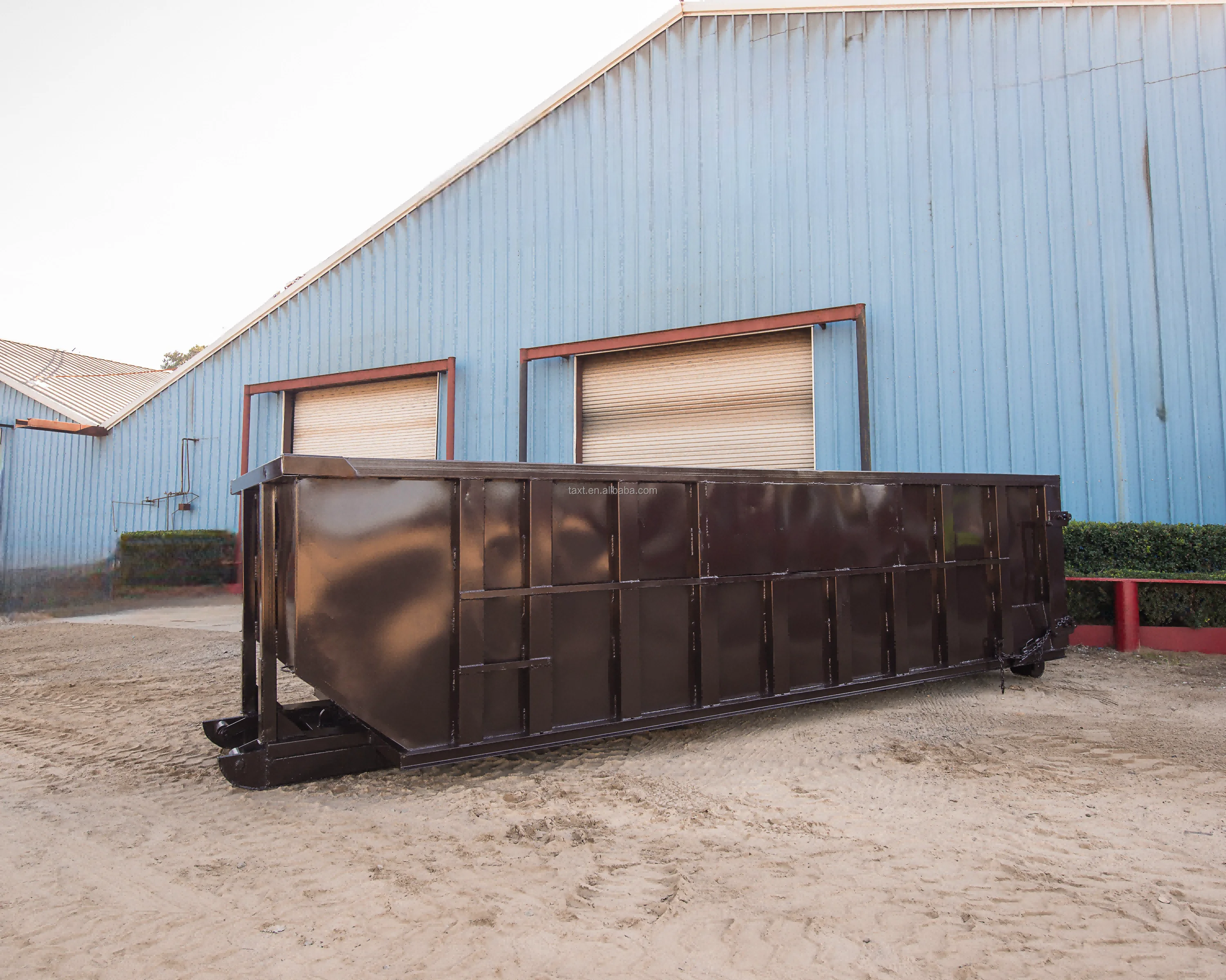 Custom Stackable Open Top Roll On Roll Off Container Truck Parts Scrap ...