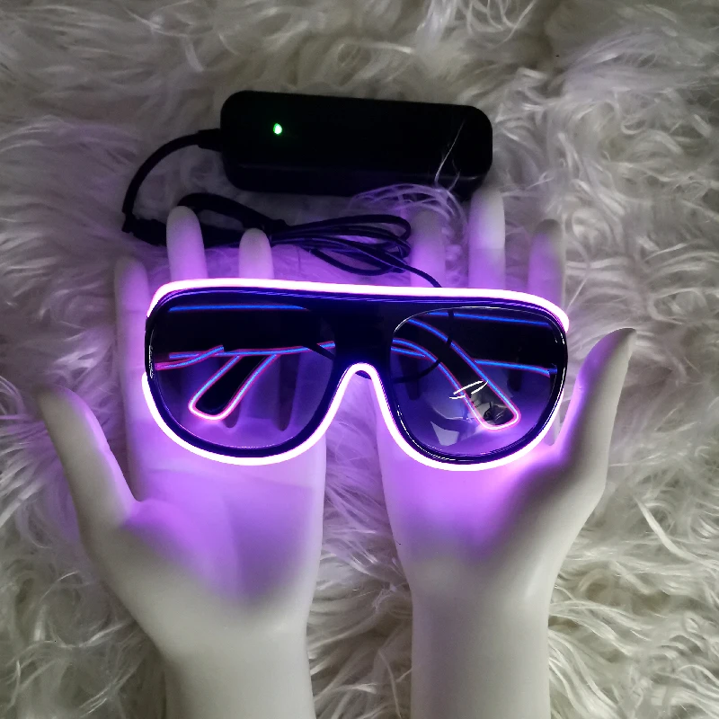 Customized Led Party Electroluminescent Flashing El Wire Party ...