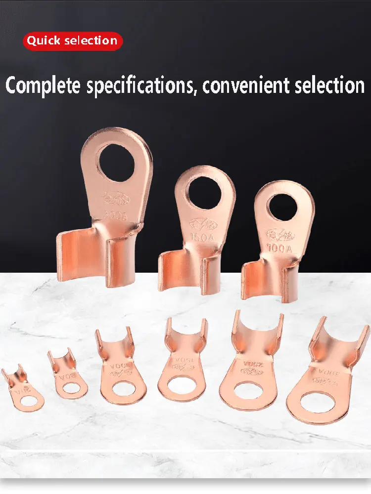 Ot 1000mm Conductive No Insulation Sleeve Copper Cable Compression ...