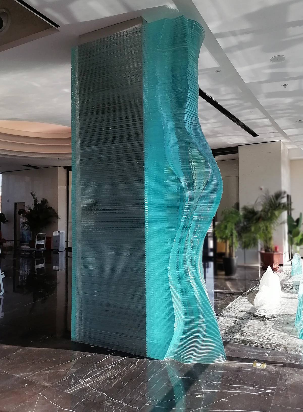Creative Design Handmade Glass Art Craft Unique Shape Wall Decor Glass ...