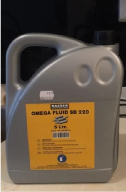 Kaeser Screw Air Compressor Oil 5l Omega Fluid Sb 220 For Sale - Buy ...