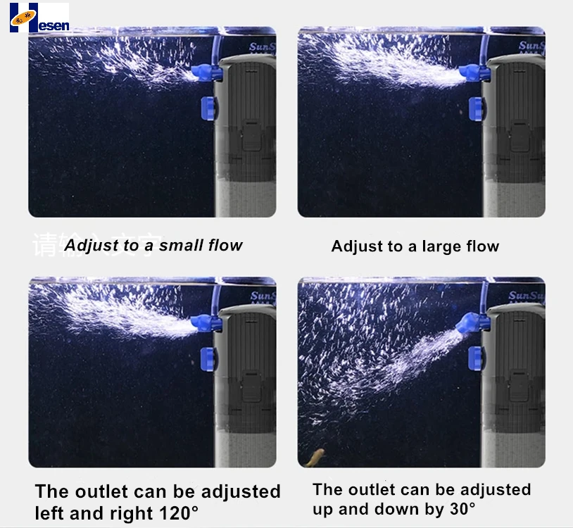 Fish Tank Filter 3 in 1 - Efficient Aquarium Cleaning Tools