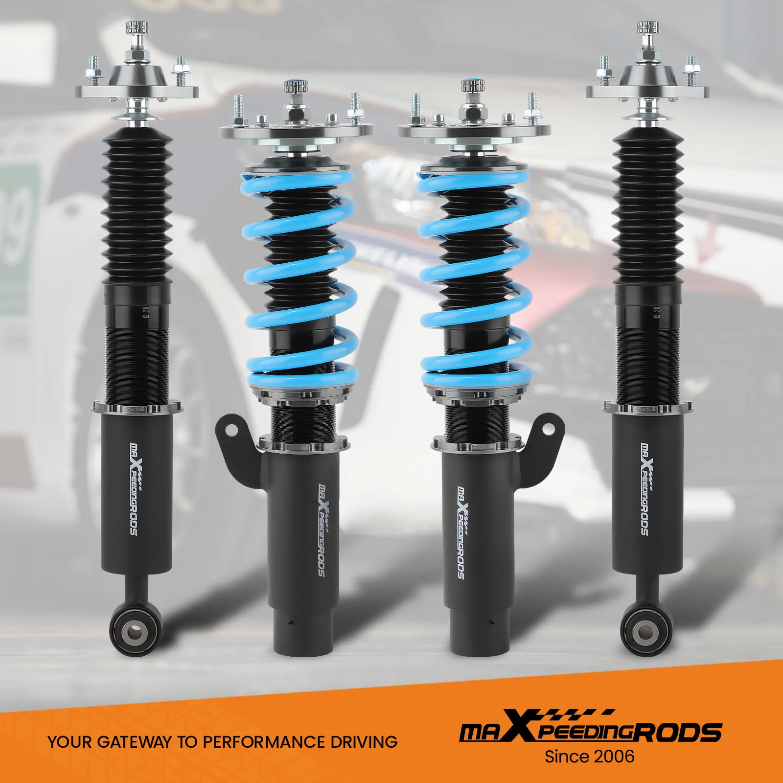 Maxpeedingrods Adjustable Coilovers Shock Kit for BMW 3 E46 - OEM