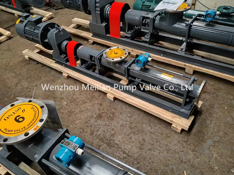 Netzsch Nemo Single Progressing Cavity Pump With Gear Reducer Long-life ...