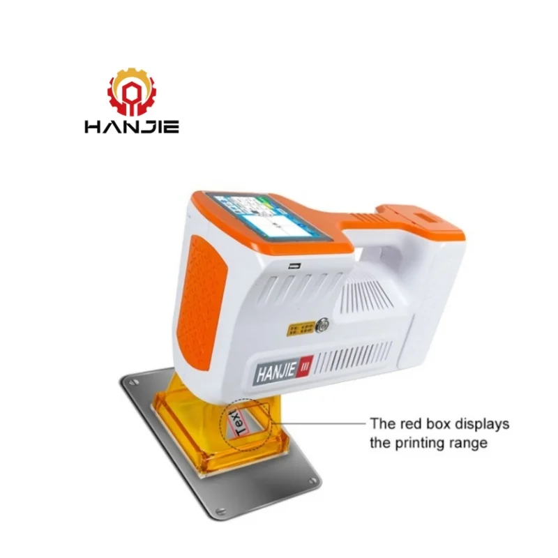 Portable laser printer LOGO QR code fiber laser marking machine ...