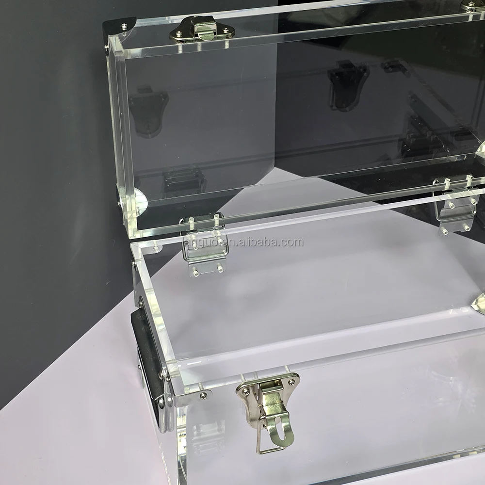 Wholesale Clear Acrylic Advertising Use Suitcase Trunk Table Large ...